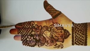 Tutorial: Ganesh Ji Mehndi Design - Ganpati Mehndi Design - गणपति ...