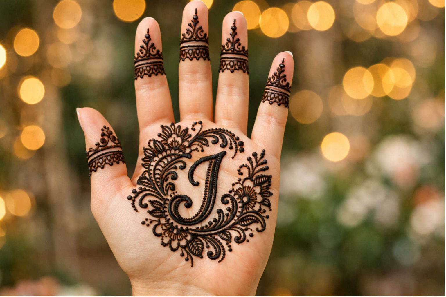Alphabet Mehndi Design A to Z – Stylish Letters Henna Ideas for Hands ...